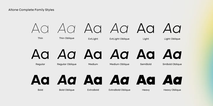 Altone Font | Webfont & Desktop | MyFonts