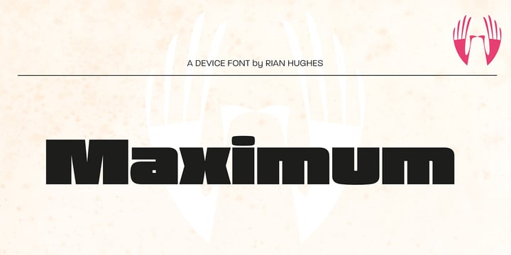 Maximum Font | Webfont & Desktop | MyFonts