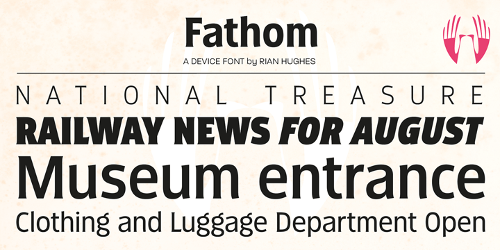 Fathom Font | Webfont & Desktop | MyFonts