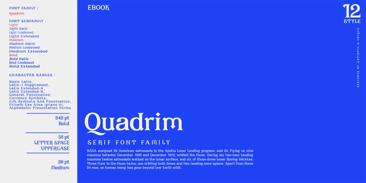 Quadrim Font | Webfont & Desktop | MyFonts