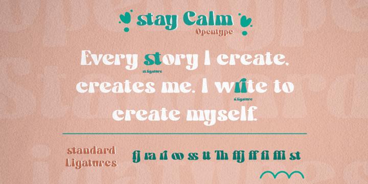 Stay Calm Font | Webfont & Desktop | MyFonts