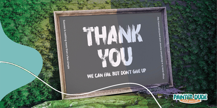 Painter Dude Font | Webfont & Desktop | MyFonts