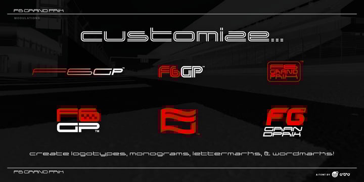 F6 Grand Prix Font | Webfont & Desktop | MyFonts