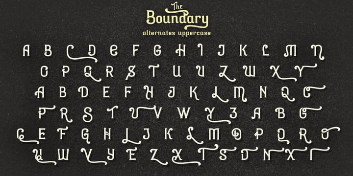 Boundary Font | Webfont & Desktop | MyFonts