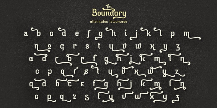 Boundary Font | Webfont & Desktop | MyFonts