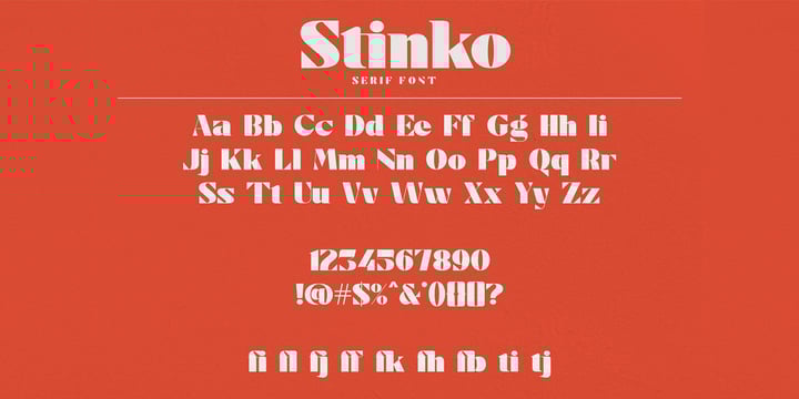Stinko Font | Webfont & Desktop | MyFonts