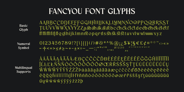 Fancyou Font | Webfont & Desktop | MyFonts