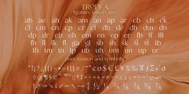 Tropea Font | Webfont & Desktop | MyFonts