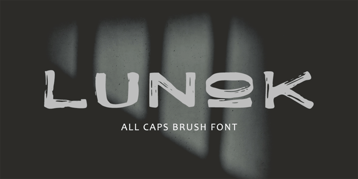 Lunok Brush Font | Webfont & Desktop | MyFonts