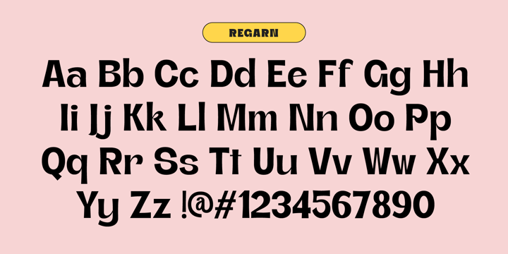 Regarn Font | Webfont & Desktop | MyFonts
