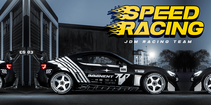 Slugs Racer Font | Webfont & Desktop | MyFonts