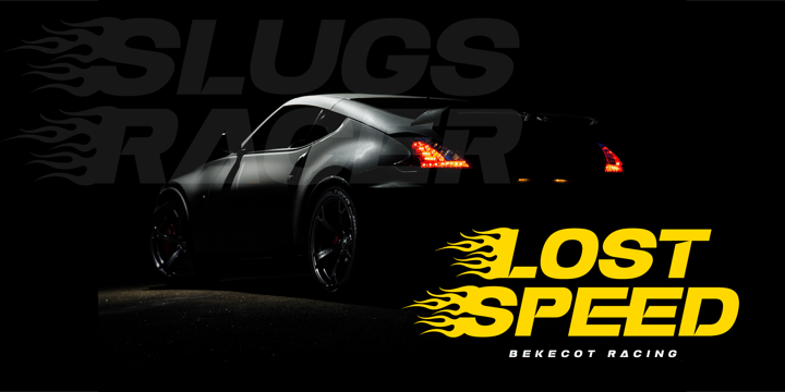 Slugs Racer Font | Webfont & Desktop | MyFonts