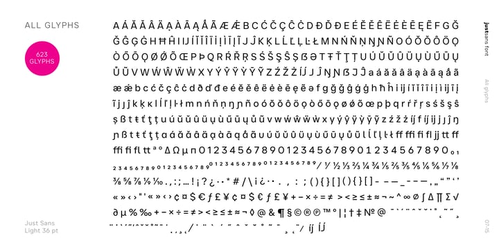 Just Sans Font | Webfont & Desktop | MyFonts