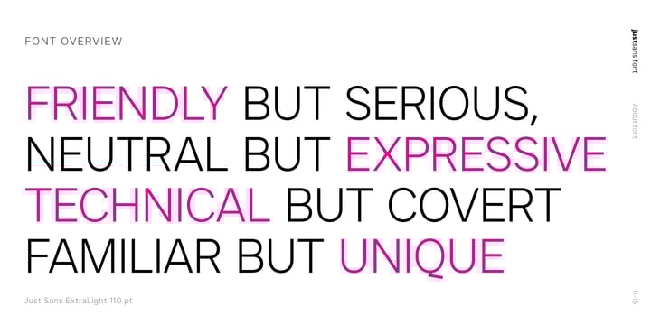 Just Sans Font | Webfont & Desktop | MyFonts