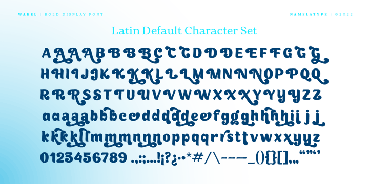 Wakel Font | Webfont & Desktop | MyFonts