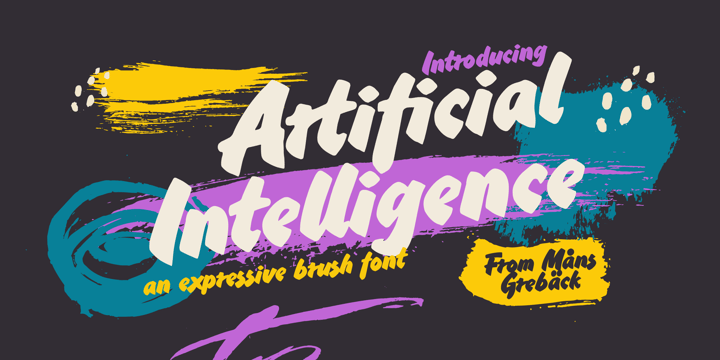 Artificial Intelligence Font | Webfont & Desktop | MyFonts