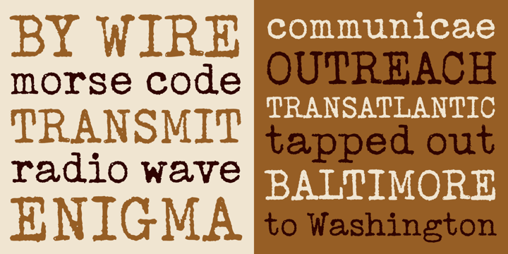 Distressed Telegraph Font | Webfont & Desktop | MyFonts