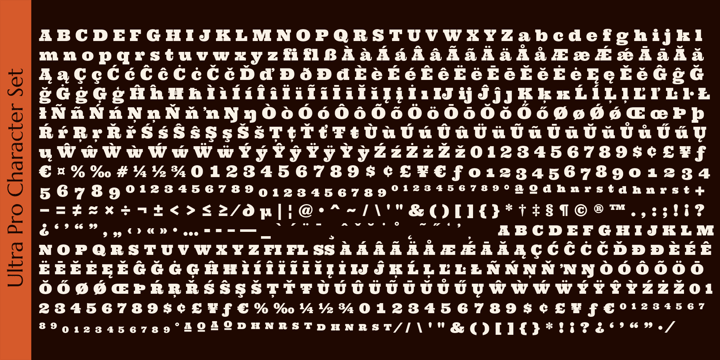 Ultra Pro Font | Webfont & Desktop | MyFonts