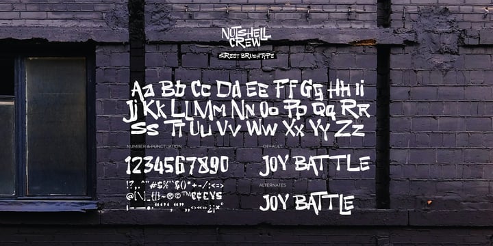 Nutshell Crew Font | Webfont & Desktop | MyFonts