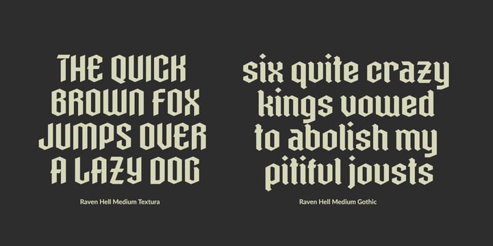 Raven Hell Font | Webfont & Desktop | MyFonts