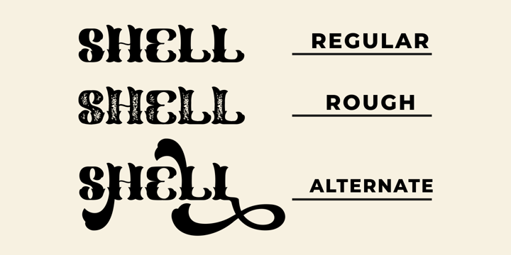 Shell Mera Font | Webfont & Desktop | MyFonts