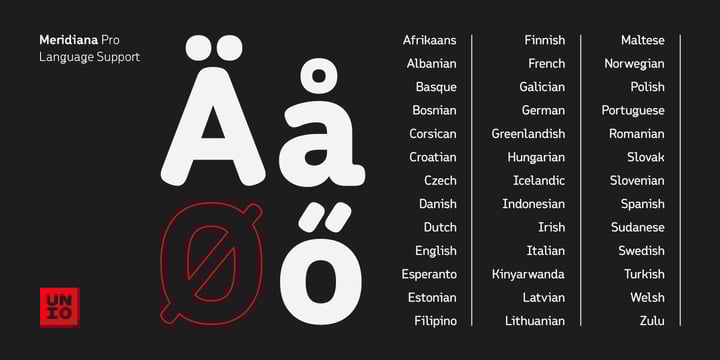 Meridiana Pro Font | Webfont & Desktop | MyFonts