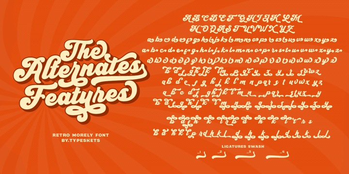 Retro Morely Font | Webfont & Desktop | MyFonts