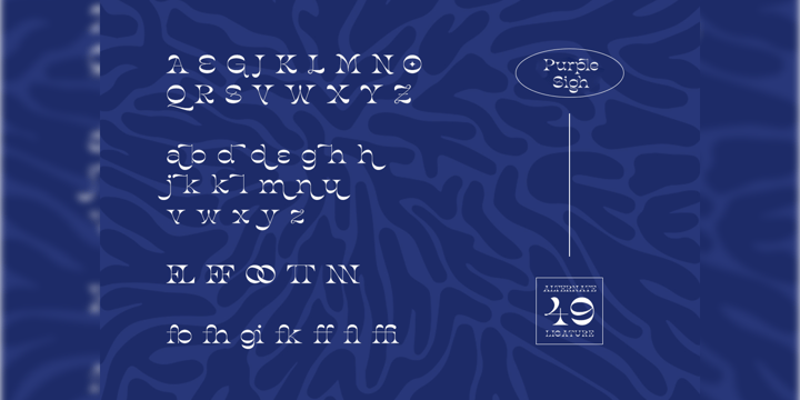 Purple Sigh Font | Webfont & Desktop | MyFonts