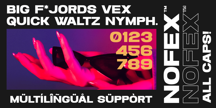 Nofex Font | Webfont & Desktop | MyFonts