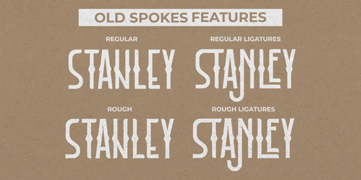 Old Spokes Font | Webfont & Desktop | MyFonts