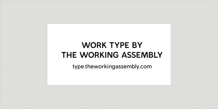 TWA Assembly Sans Font | Webfont & Desktop | MyFonts