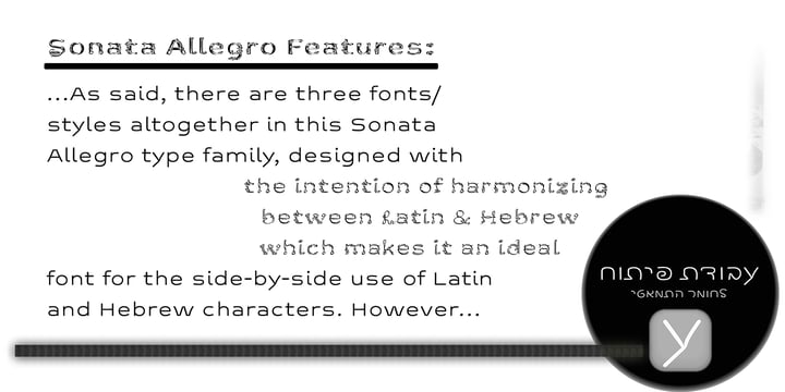 Sonata Allegro Font | Webfont & Desktop | MyFonts