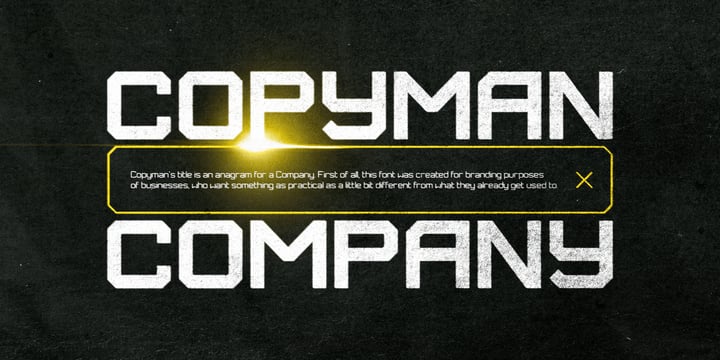 Copyman Font | Webfont & Desktop | MyFonts