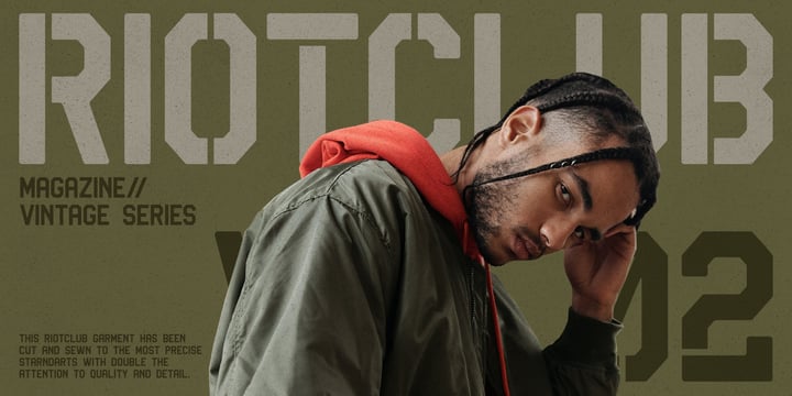 Brave Brigade Font | Webfont & Desktop | MyFonts