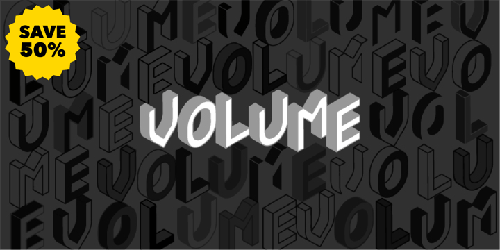 Volume Font | Webfont & Desktop | MyFonts