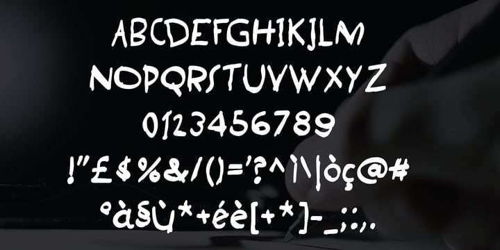 Psychopath Note Font | Webfont & Desktop | MyFonts