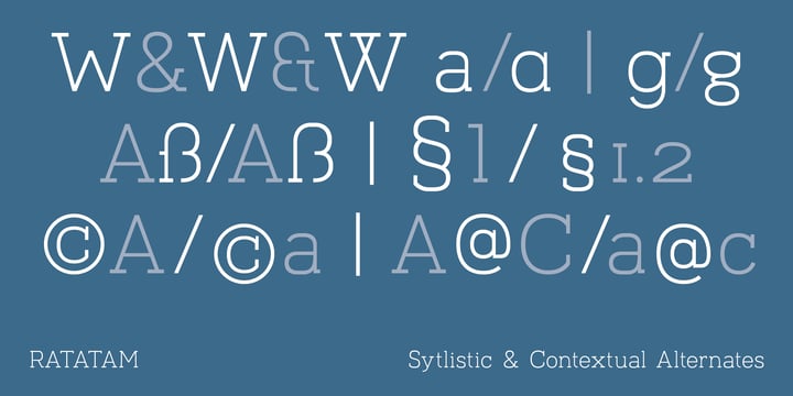 Ratatam Font | Webfont & Desktop | MyFonts
