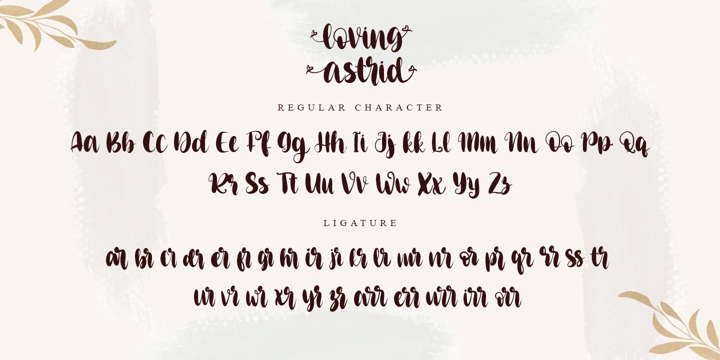 Loving Astrid Font | Webfont & Desktop | MyFonts