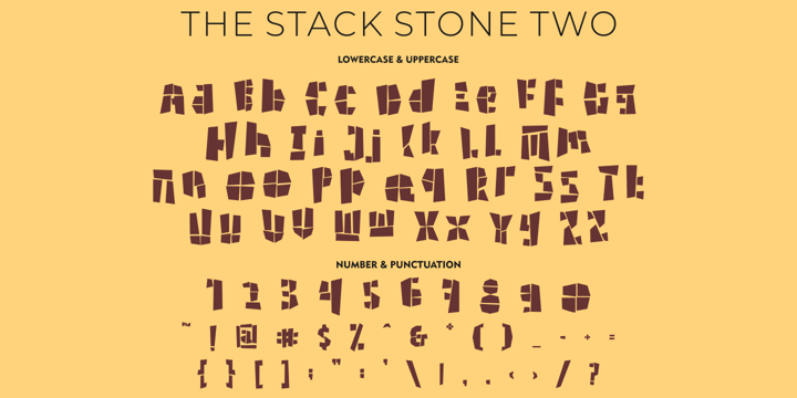 The Stack Stone Font | Webfont & Desktop | MyFonts