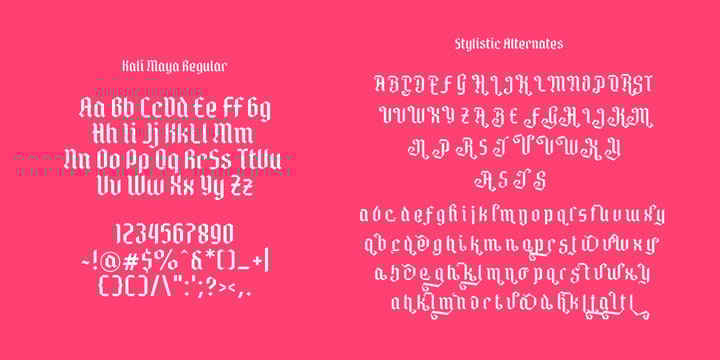Kali Maya Font | Webfont & Desktop | MyFonts