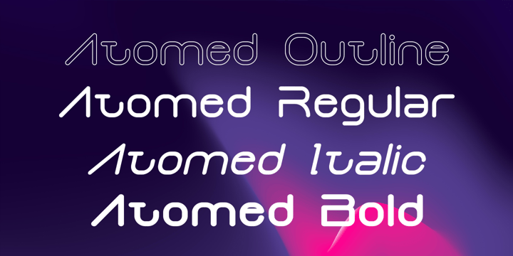 Atomed Font | Webfont & Desktop | MyFonts