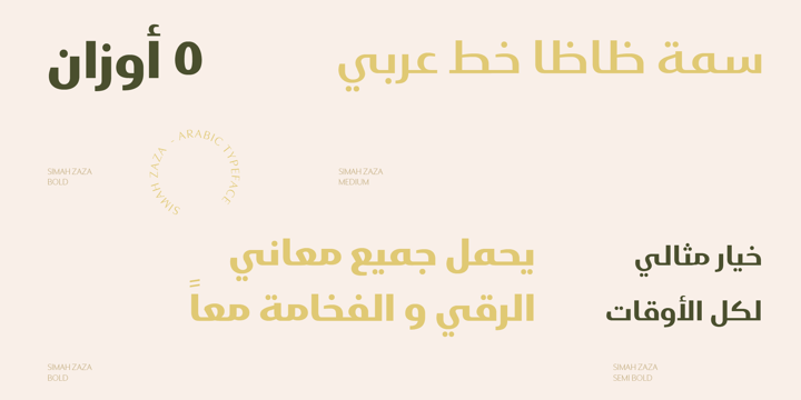Simah Zaza Arabic Font | Webfont & Desktop | MyFonts