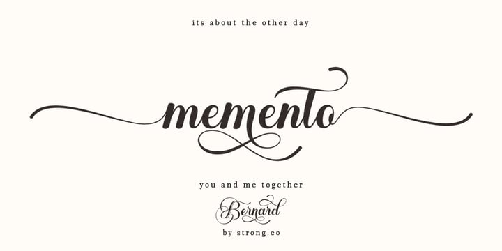 Bernard Script Font | Webfont & Desktop | MyFonts
