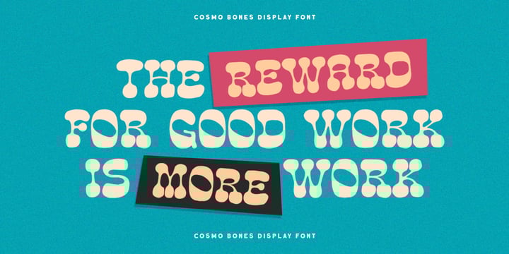 Cosmo Bones Font | Webfont & Desktop | MyFonts