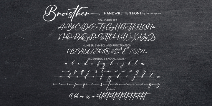 Broisther Font | Webfont & Desktop | MyFonts