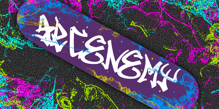Black Devils Graffiti Font | Webfont & Desktop | MyFonts
