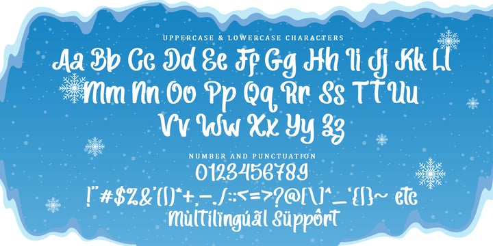 Winter Cold Font | Webfont & Desktop | MyFonts