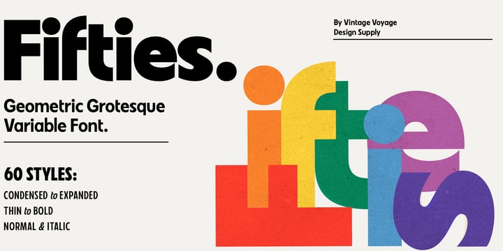 VVDS Fifties Font | Webfont & Desktop | MyFonts