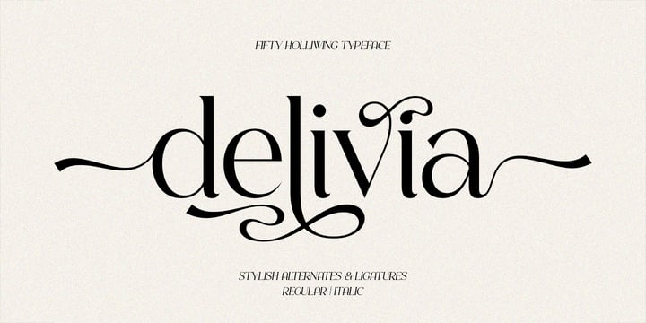 Fifty Holliwing Font | Webfont & Desktop | MyFonts
