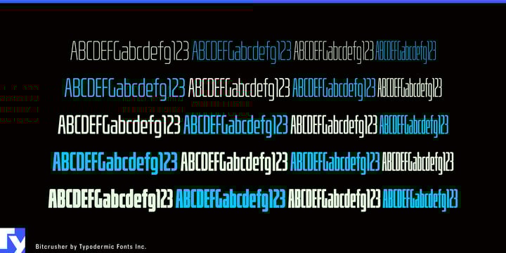 Bitcrusher Font | Webfont & Desktop | MyFonts
